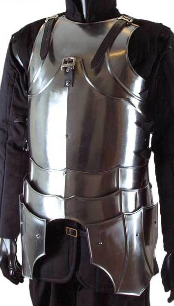 BATTLE MERCHANT GOTHIC Half Parapet Steel Plate Armor Plate Tank LARP £ ...