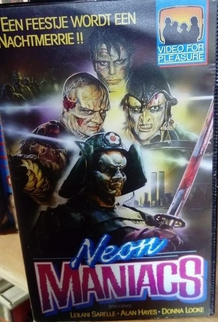 RARE DUTCH VHS Tape Neon Maniacs £21.52 - PicClick UK
