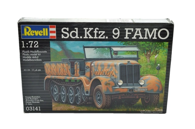 REVELL 03197 SD.KFZ. 9 FAMO HALF TRACK £14.95 - PicClick UK