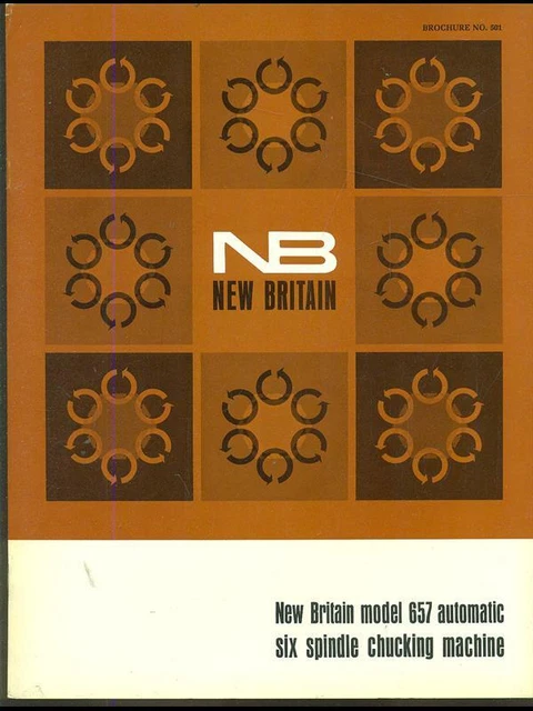 NEW BRITAIN MODEL 657 Automatic Six Spindle Chucking Machine Scienze ...