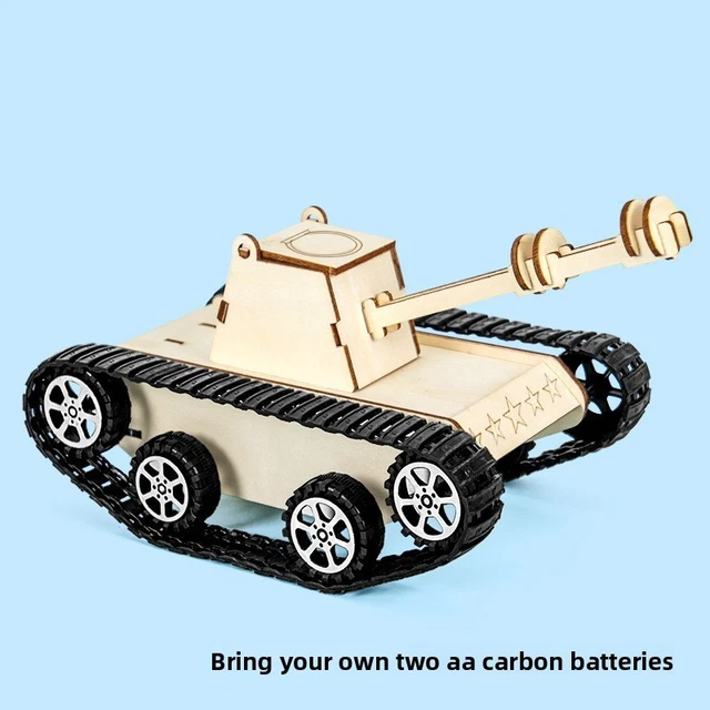 SCIENTIFIC EXPERIMENT TANK Model Kit With Electric Drive For Kids Stem ...