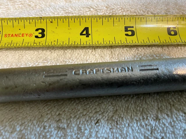 CRAFTSMAN VINTAGE 1/2" Drive 8" Cheater Breaker Bar 90 Degree, USA Made ...