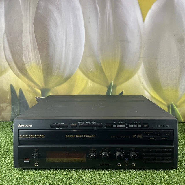 HITACHI VIP-KZ55EX LASER Disc Player CD CDV LD * SPARES / REPAIRS * £39 ...