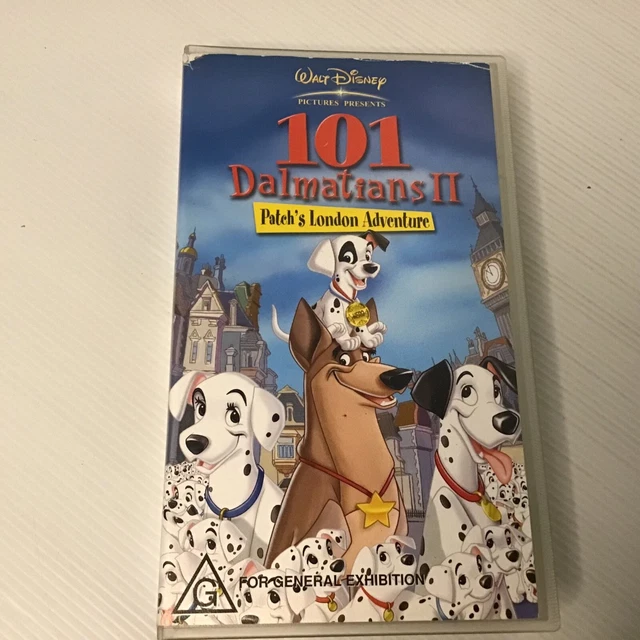 101 DALMATIONS 2 Patch's London Adventure VHS $9.97 - PicClick AU