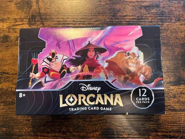 DISNEY LORCANA CHAPTER 2 Rise Of The Floodborn Booster Box Sealed - 24 ...