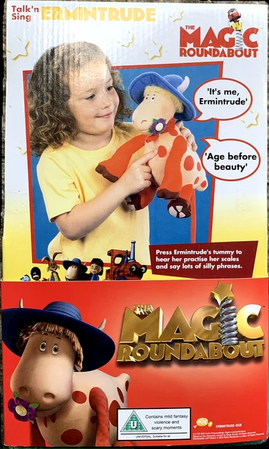 THE MAGIC ROUNDABOUT - Talk'n Sing Ermintrude DVD Gift Pack - New ...