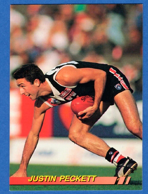 AFL SELECT 1994 St.Kilda Saints Justin Peckett football card EUR 3,64 ...