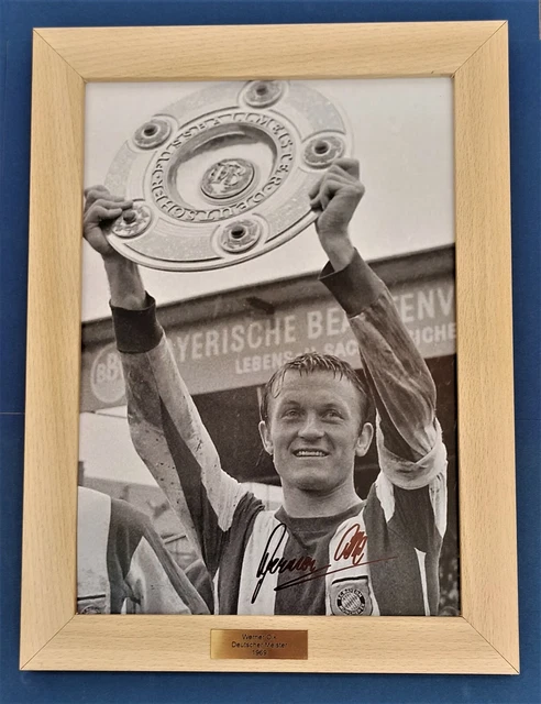 WERNER OLK BAYERN München Deutscher Meister 1969 Original Signiert EUR ...