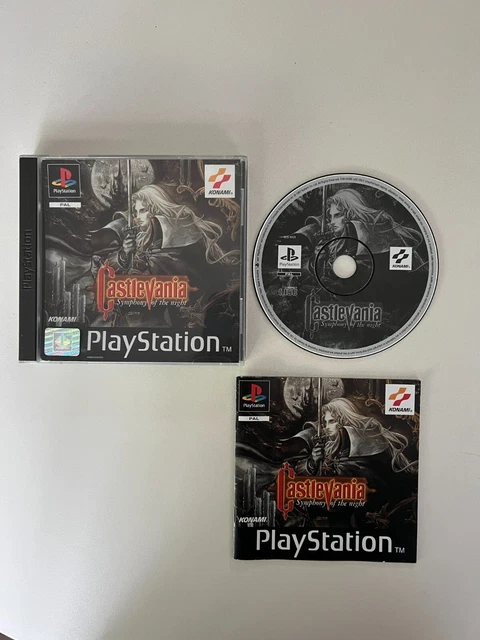 SONY PLAYSTATION 1 Ps1 Game Castlevania Symphony Of The Night Complete ...