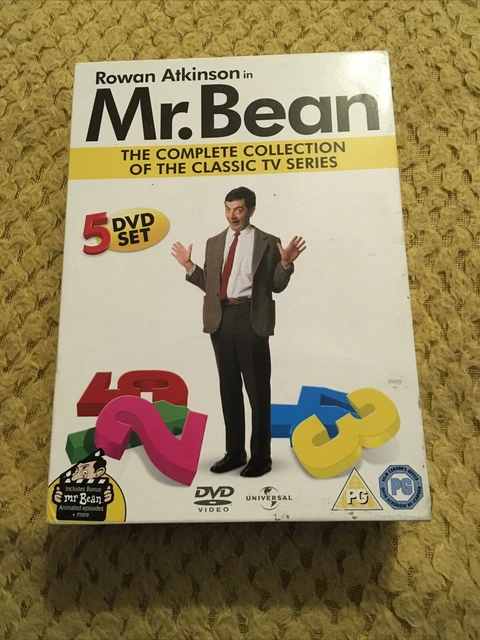MR BEAN DVD Box Set Complete Collection Dvds 5 Disc Set) TV Series 1-5 ...