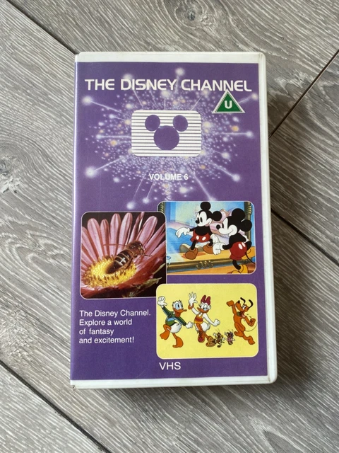 THE DISNEY CHANNEL VOL. 6 Pre Cert VHS video RARE Ex Rental MICKY MOUSE £9.99 - PicClick UK