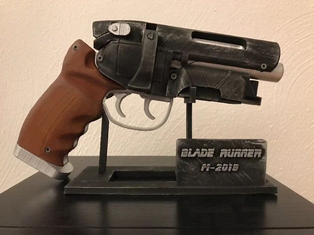 BLADE RUNNER DECKARD Blaster Gun 1:1 Cosplay Replica EUR 99,99 ...