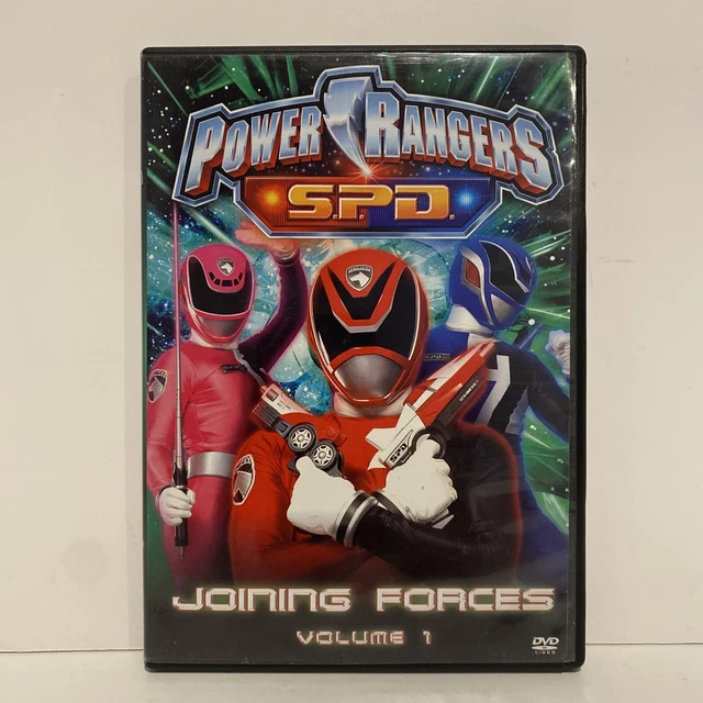 POWER RANGERS S.P.D. Vol 1: Joining Forces (DVD 2005) $6.99 - PicClick CA