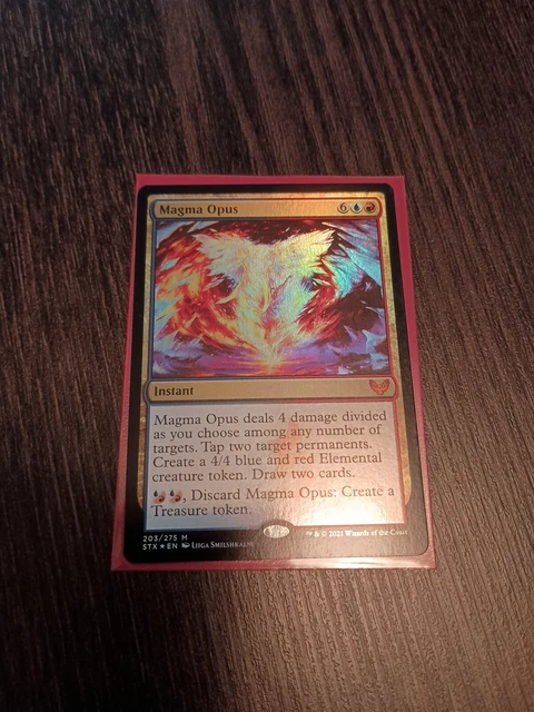 FOIL MAGMA OPUS - Strixhaven Mythic - Neuf comme neuf MTG EUR 18,78 ...