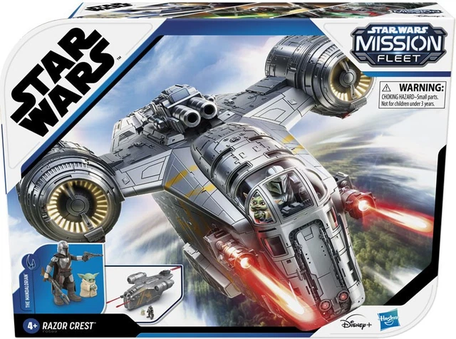 STAR WARS MISSION Fleet The Mandalorian Razor Crest vehículo de acción ...