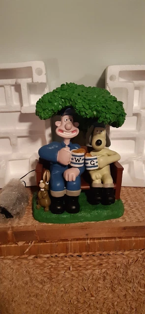 RARE WALLACE AND Gromit Ornamental Garden Light Curse of the Were ...