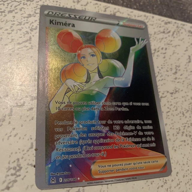 CARTE POKEMON EPÉE et Bouclier Dresseur Kiméra Secrete EB11 206/196 EUR ...