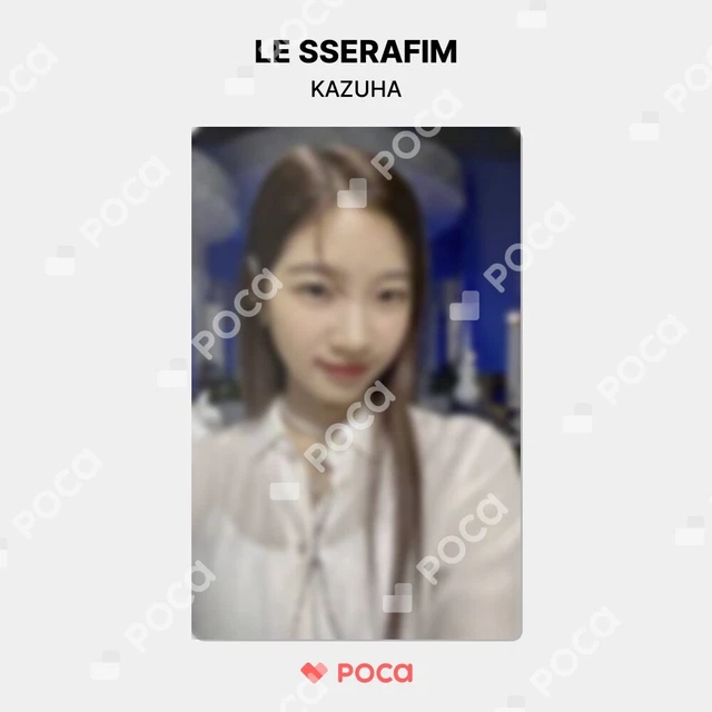 [LE SSERAFIM KAZUHA] Carte photo officielle japonaise ÉDITION STANDARD EUR 6,97 - PicClick FR