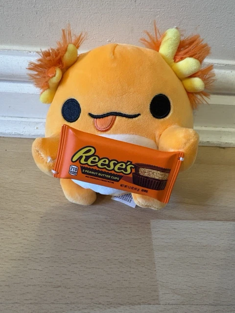 ZURU SNACKLES ALBIE Reese's Peanut Butter Cup Chocolate Plush Soft Toy ...