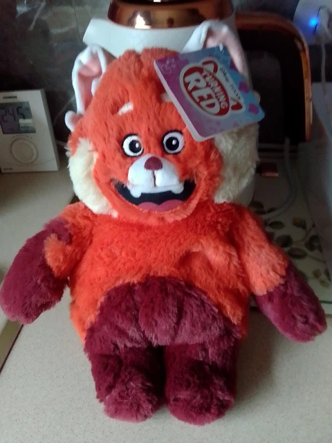 DISNEY PIXAR TURNING Red Teddy Bear New With Tags Whitehouse Leisure ...