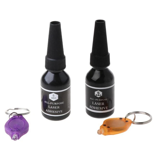 UV CURING ADHESIVE with UV Light Glass Bonding Glue Crafts Shadowless ...