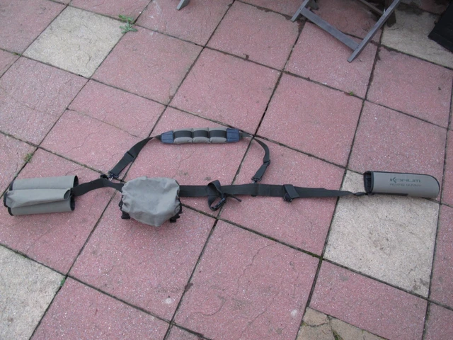 KORUM ROVING QUIVER rod holdall bag used carp fishing gear tackle ...