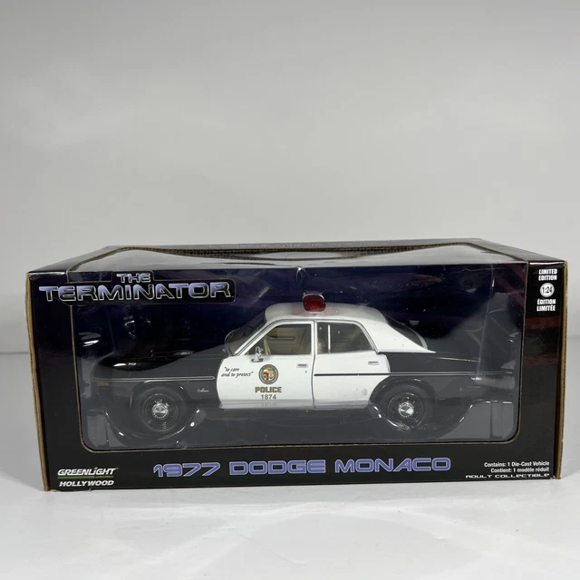 1977 DODGE MONACO Police Car The Terminator Film 1/24 Moulé Sous ...