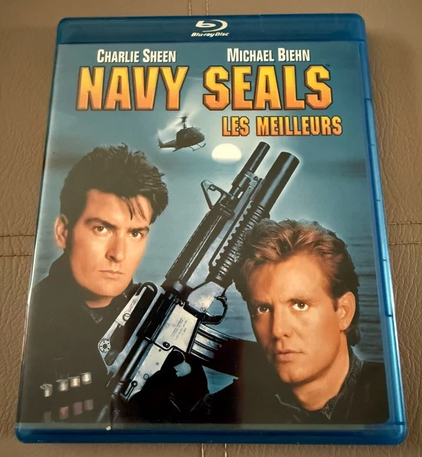 NAVY SEALS (BLU-RAY & DVD Combo, 1990, 2-Disc Set) Charlie Sheen ...