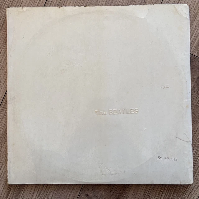 THE BEATLES WHITE Album 1st UK Stereo Press Top Loader No 0480572 ...