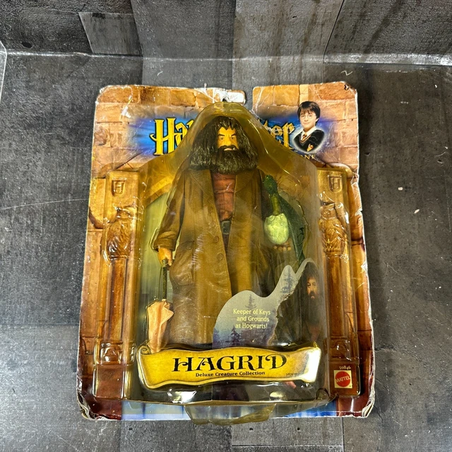 FIGURINE ARTICULÉE HARRY Potter Hagrid Deluxe Creature Collection 2001 ...