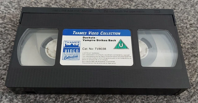 COUNT DUCKULA THE Vampire Strikes Back C3 Tape Only Pal Vhs Video Kids ...