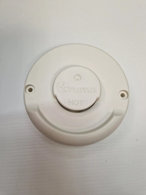 TRUMA COMBI BOILER WHITE Exterior Flue Cover Cowl Caravan Motorhome ...
