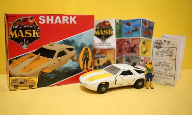 M.A.S.K MASK KENNER Fan art Shark Gloria Baker custom box : US version ...