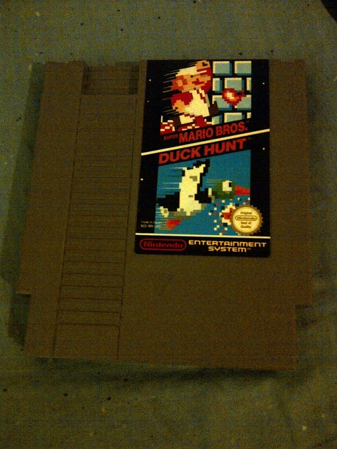 NINTENDO NES GAME Super Mario Bros/ Duck Hunt. PAL A, Video Game-(Cart ...