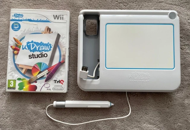 TABLET WII U-DRAW con gioco U-DRAW Studio Nintendo - testato funziona ...