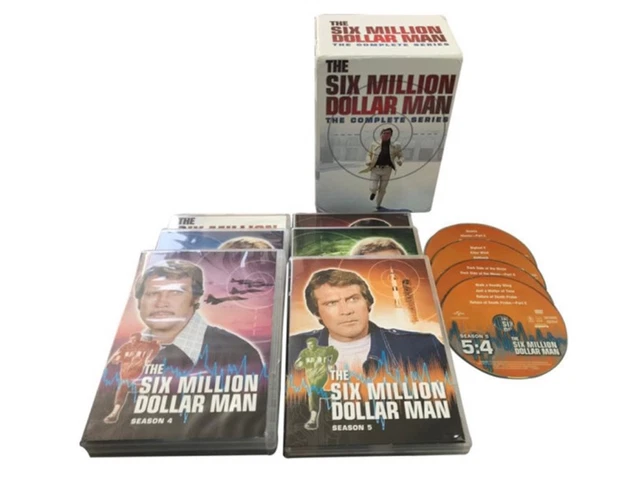 POPULAR - THE Six Million Dollar Man The Complete Series DVD Set $51.02 ...