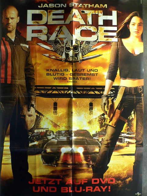 DEATH RACE - Natalie Martinez - Jason Statham - Videoposter A1 84x60cm ...