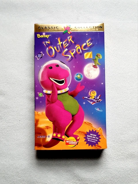 BARNEY - BARNEY in Outer Space (VHS, 1998) Classic Collection $12.00 ...