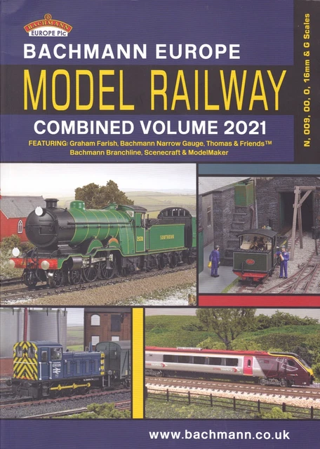 BACHMANN EUROPE MODEL Railway catalogue Combined Volume 2022, pristine ...