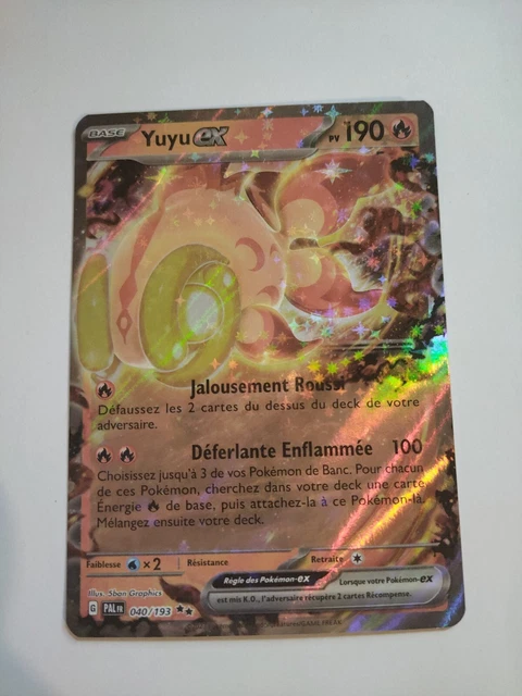 CARTE POKÉMON YUYU Ex 040/193 EV02 Evolution à Paldéa FR EUR 3,00 ...