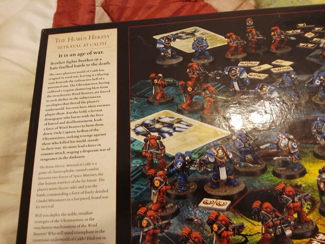 HOURS HERESY WARHAMMER Games Workshop Boxed Set Betrayal At Calth £180. ...
