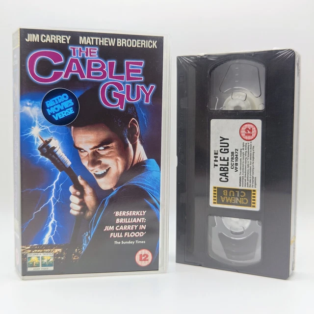 THE CABLE GUY VHS Video Tape New and Sealed Jim Carrey (1996) £18.99 - PicClick UK