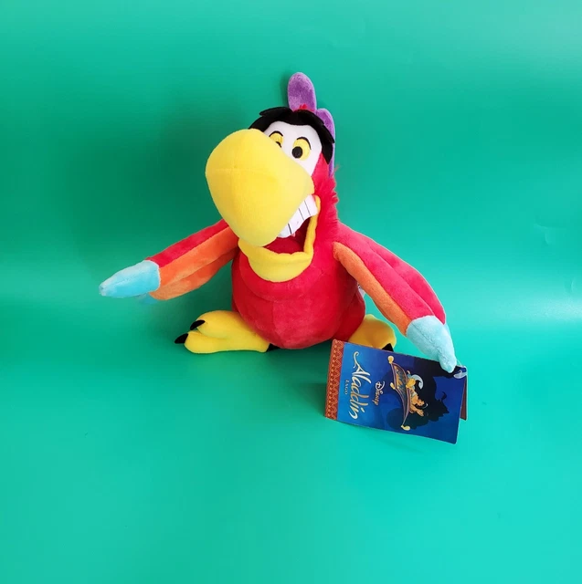 DISNEY OFFICIAL STORE Aladdin Iago Parrot Small 34cm Soft Plush Toy ...