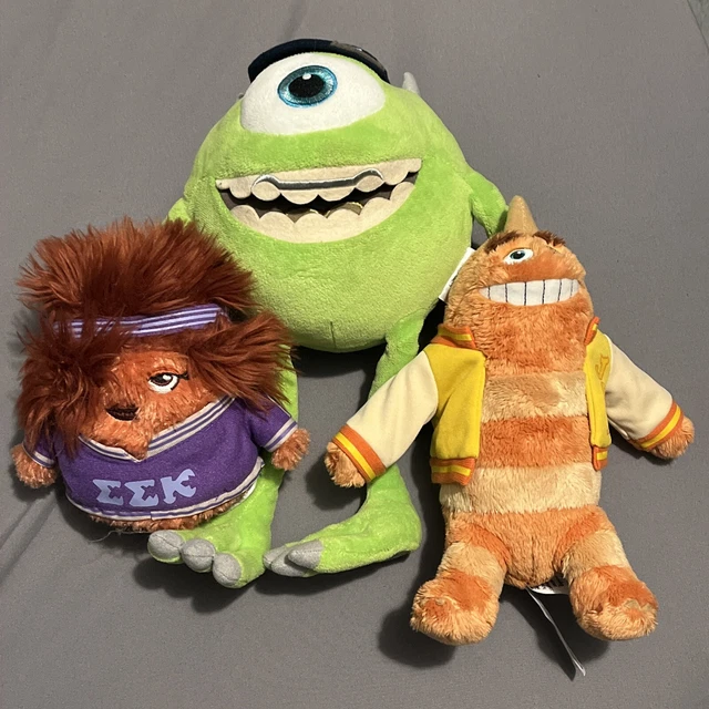 DISNEY STORE MONSTERS University Plush Lot Mike Wazowski Maria George ...