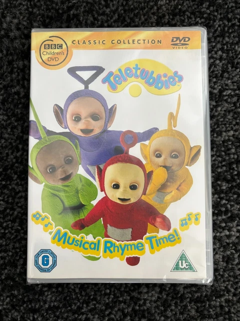 TELETUBBIES: MUSICAL RHYME Time! Dvd New Factory Sealed Uk Genuine ...