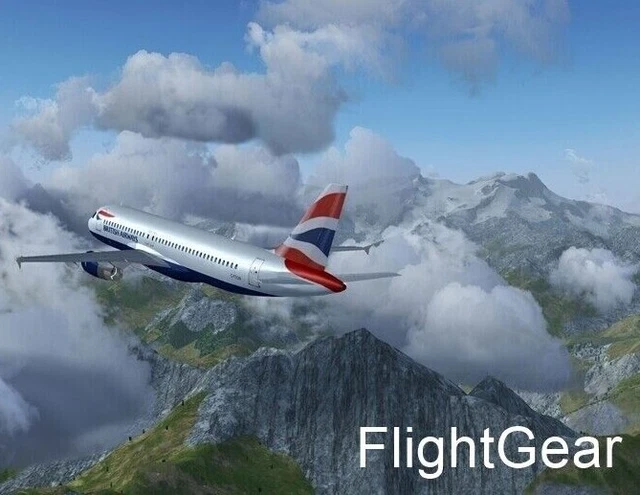 FLIGHTGEAR PC-SPIEL WINDOWS 11 Realistischer FlugSimulator Flight Gear EUR 4,49 - PicClick DE