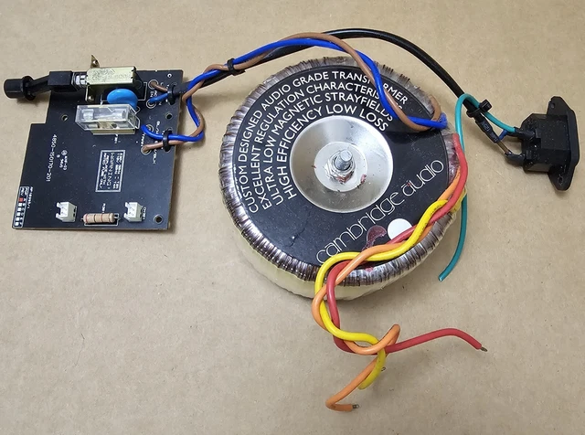 CAMBRIDGE AUDIO TRANSFORMER Complete Circuit Audio grade P500 Power Amp ...