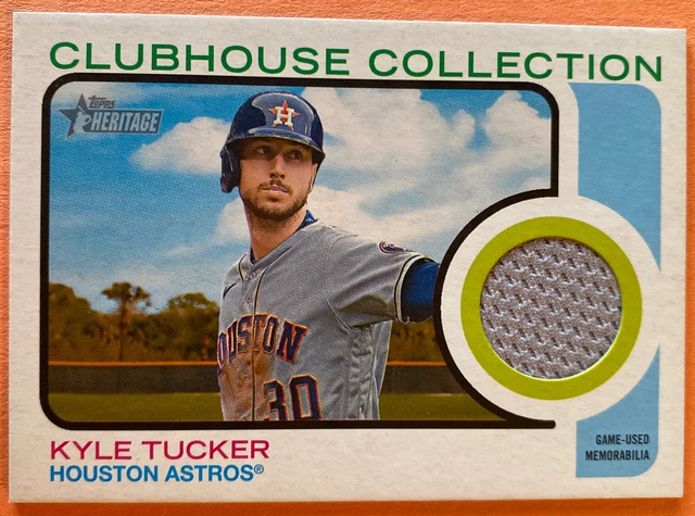 2022 TOPPS HERITAGE High Number Kyle Tucker Clubhouse Collection ...