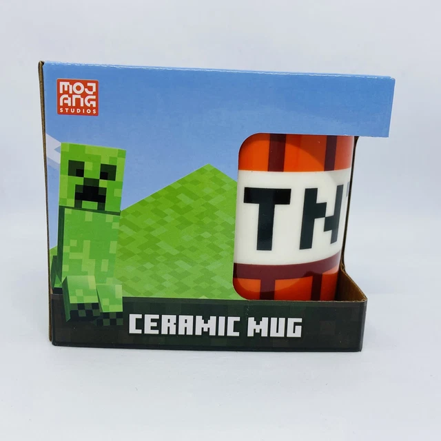MINECRAFT MUG CUP TNT Red Mojang Ceramic Boxed Gift $16.82 - PicClick AU