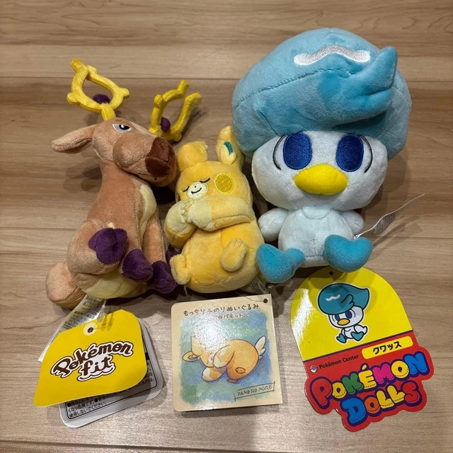 POKEMON QUAXLY PLUSH Toy Pokemon Center 2026 Set of 3 $103.40 - PicClick CA
